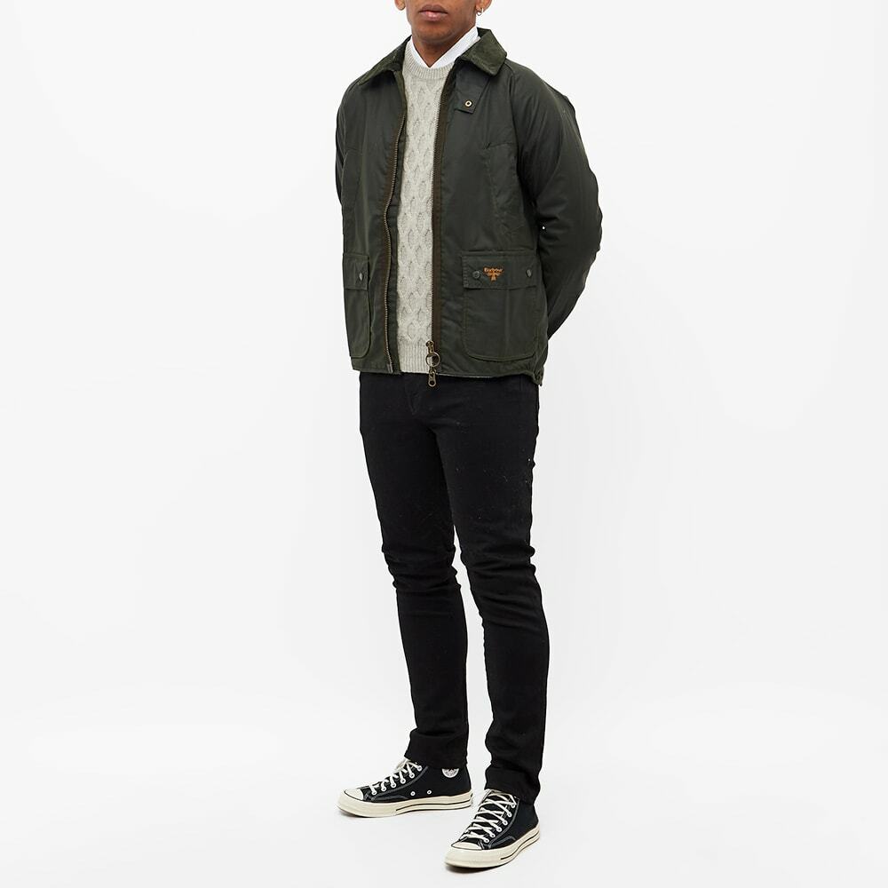 Barbour Men's Beacon Bedale Wax Jacket in Sage Barbour