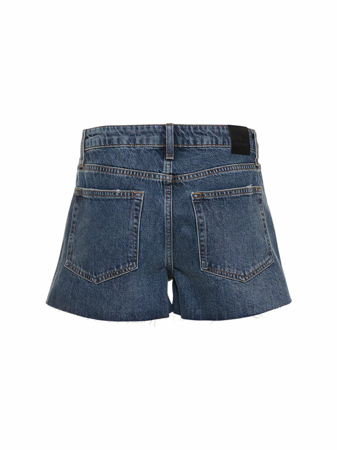 ANINE BING - Leya Cotton Denim Shorts ANINE BING