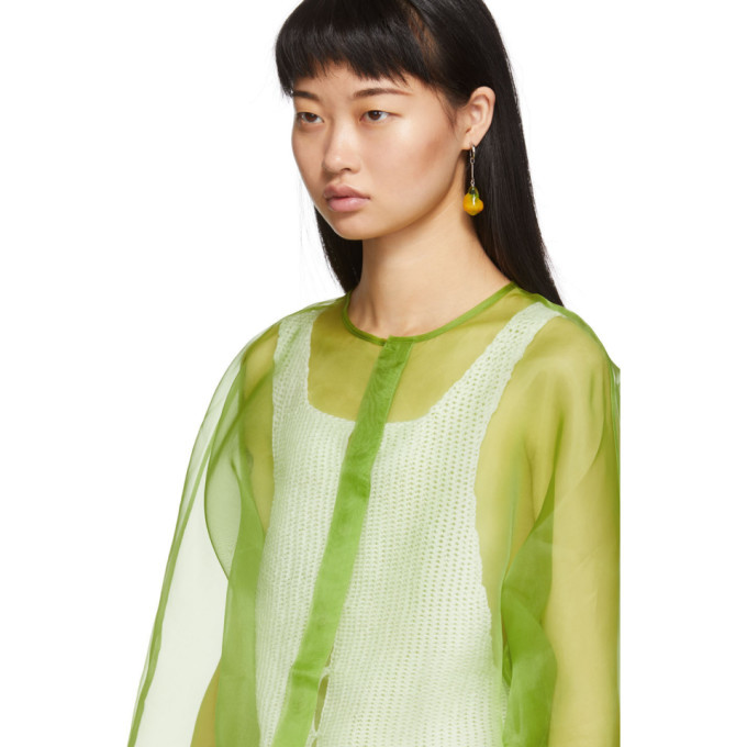 Collina Strada Green Marco Shirt Collina Strada