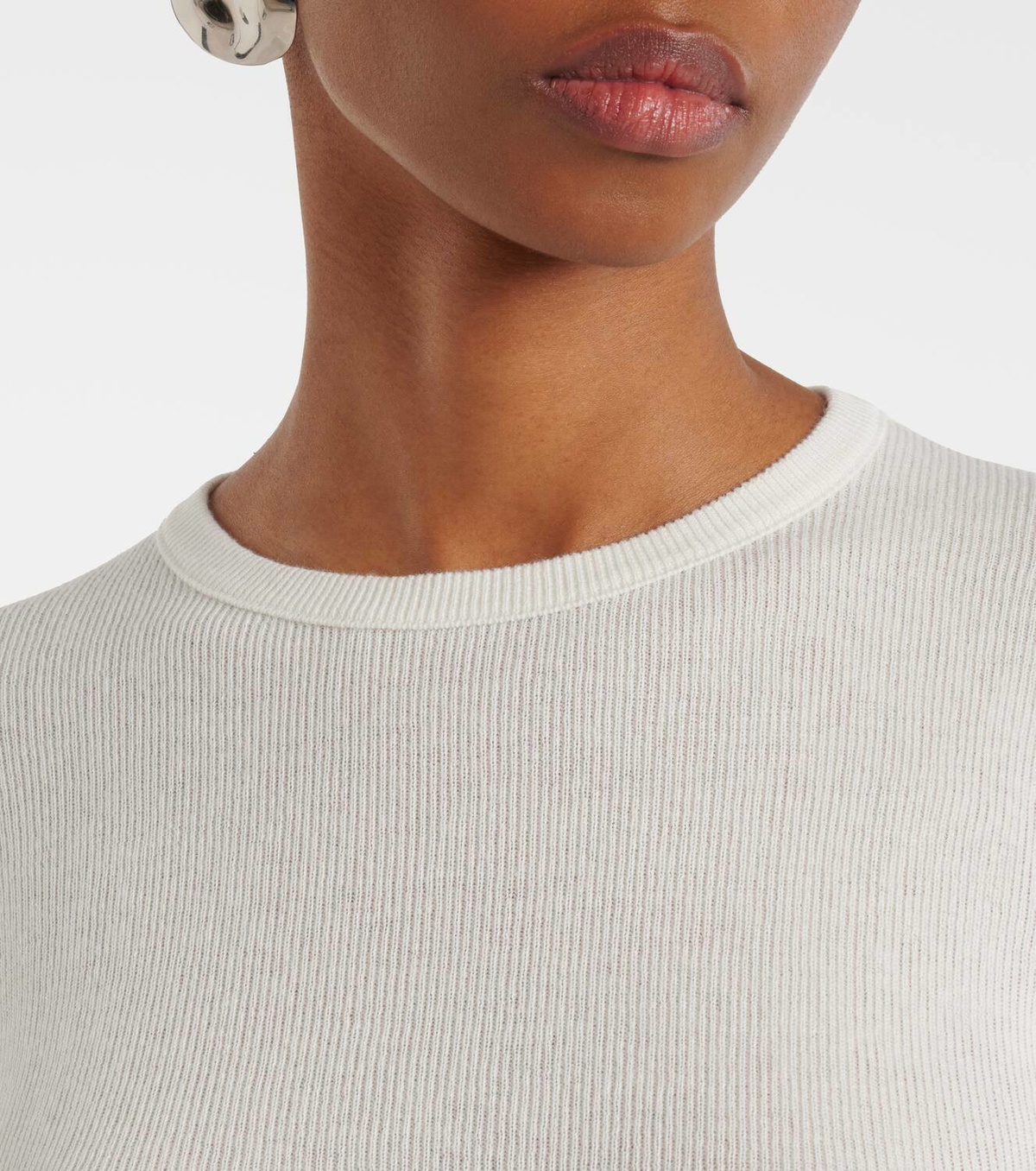 Lisa Yang Vivian cotton and cashmere T-shirt Lisa Yang