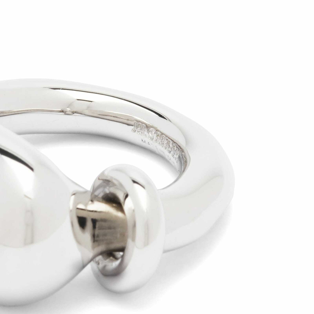 Jil Sander Women's BW9 Ring 1 in Silver Jil Sander