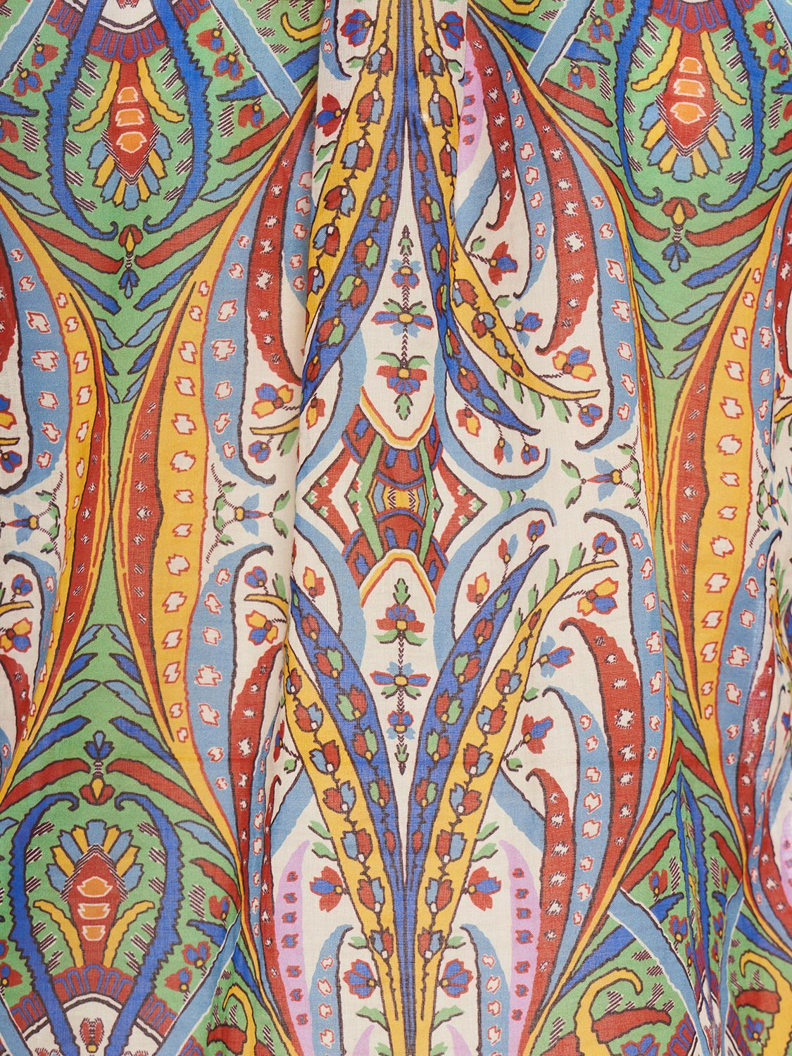 ETRO - Printed Cotton Long Sleeve Shirt Etro