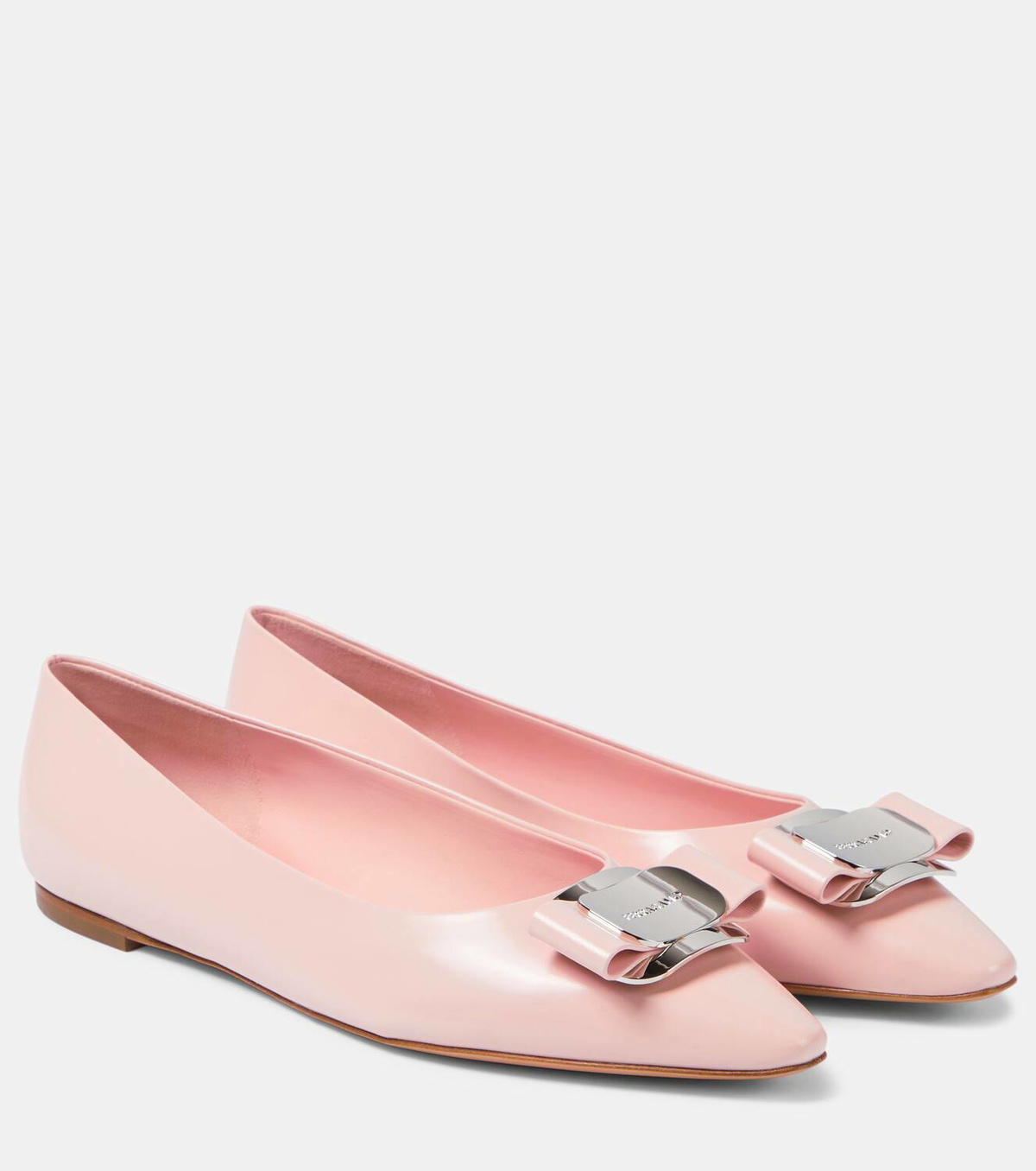 Ferragamo Zea leather ballet flats Salvatore Ferragamo