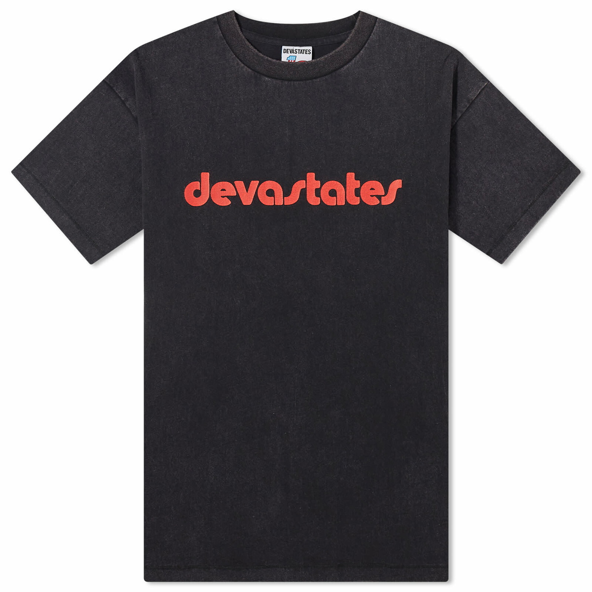 Deva States Men's Bethel T-Shirt in Washed Black DEVÁ STATES