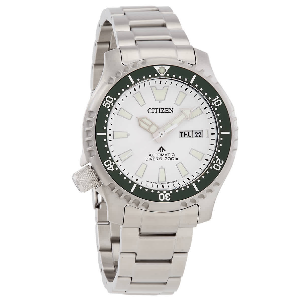 Citizen Promaster Automatic White Dial Mens Watch NY0168-64A Citizen