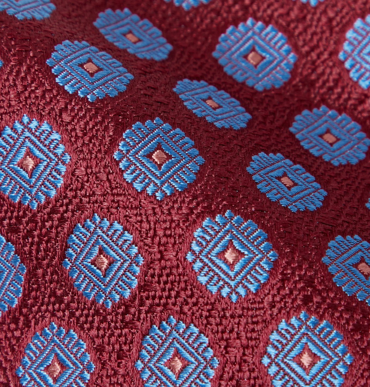 Charvet - 8.5cm Silk-Jacquard Tie - Burgundy Charvet