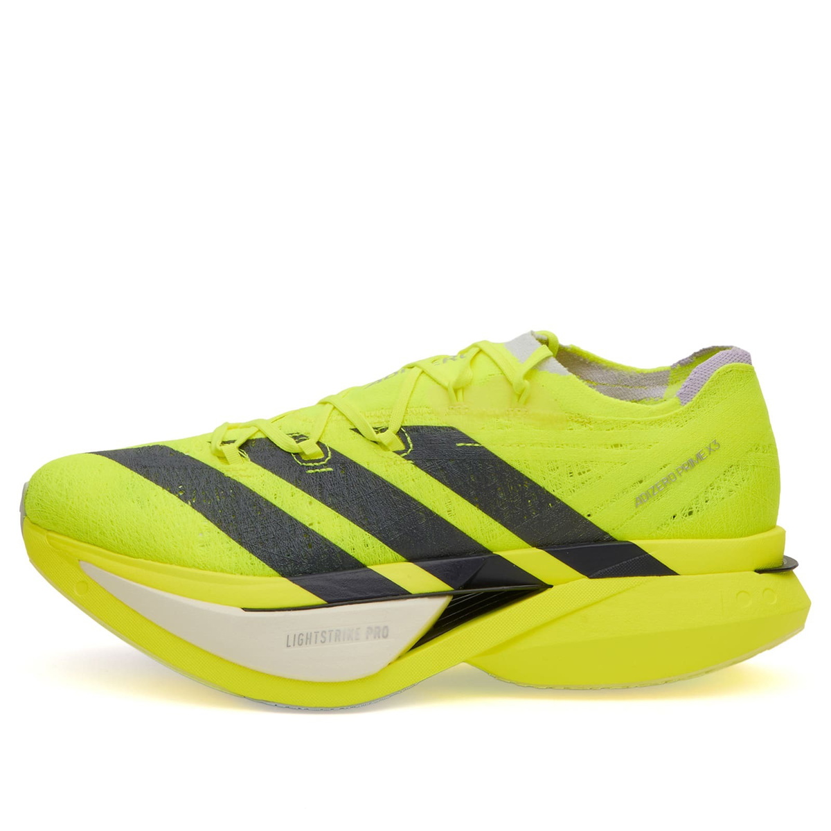 Adidas Men's Adizero Prime X3 Strung Sneaker in Solar Yellow/Solar ...