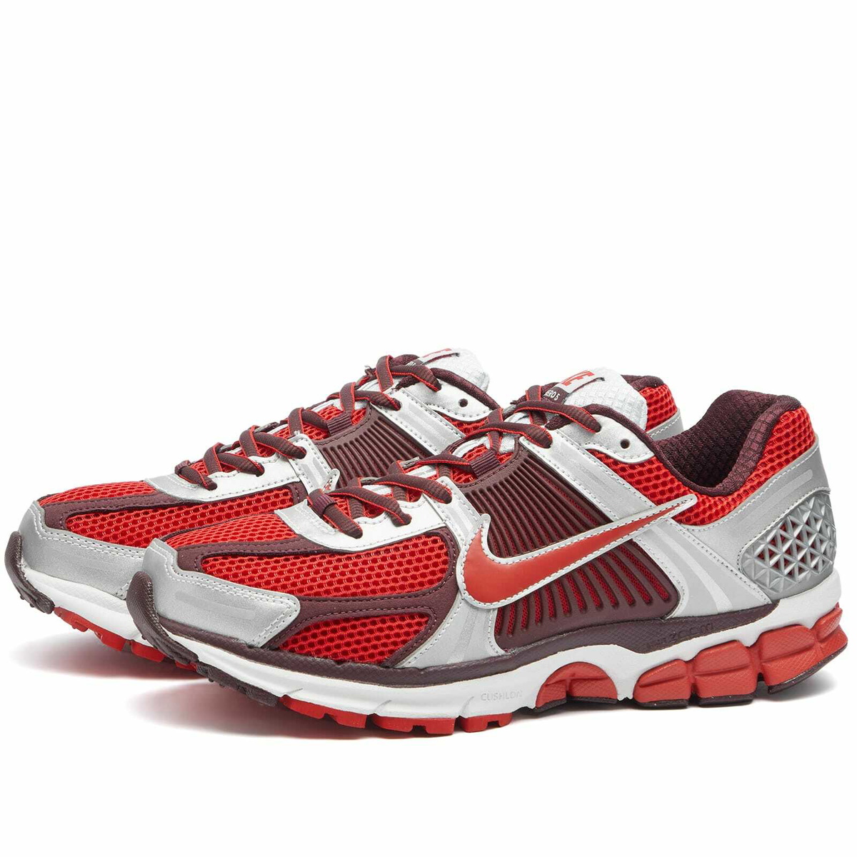 Nike Women's Vomero 5 W Sneakers in Mystic Red/Metallic Platinum Nike