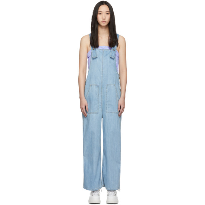 SJYP Blue Denim Overalls SJYP