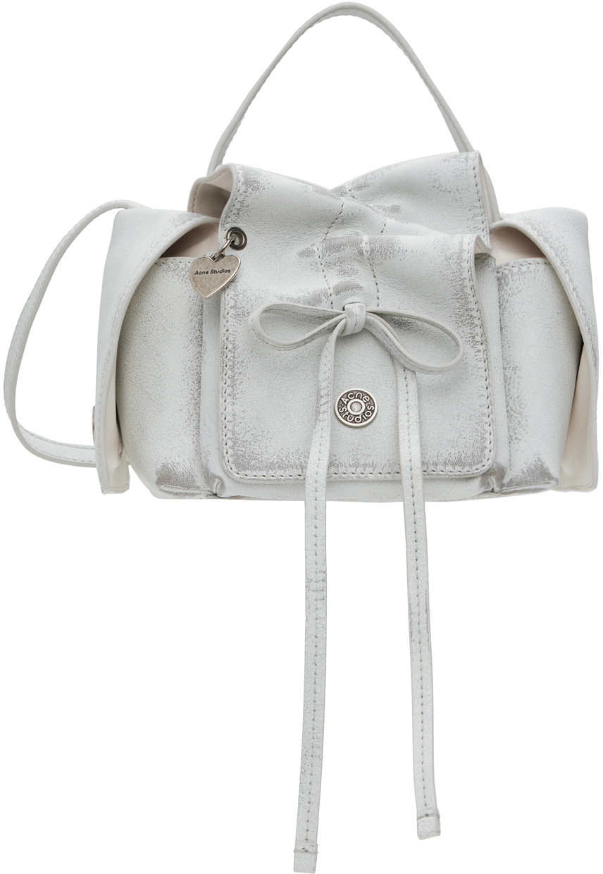 Acne Studios White Multipocket Mini Bag Acne Studios