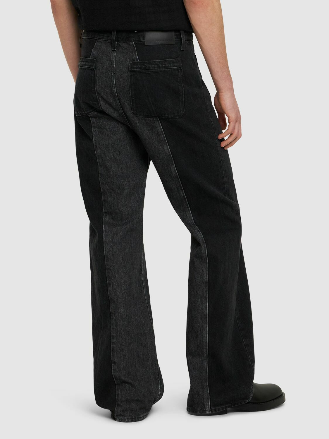 SUNFLOWER Flared Cotton Denim Jeans Sunflower