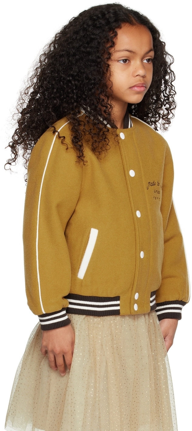 Bonpoint Kids Yellow Booker Jacket Bonpoint