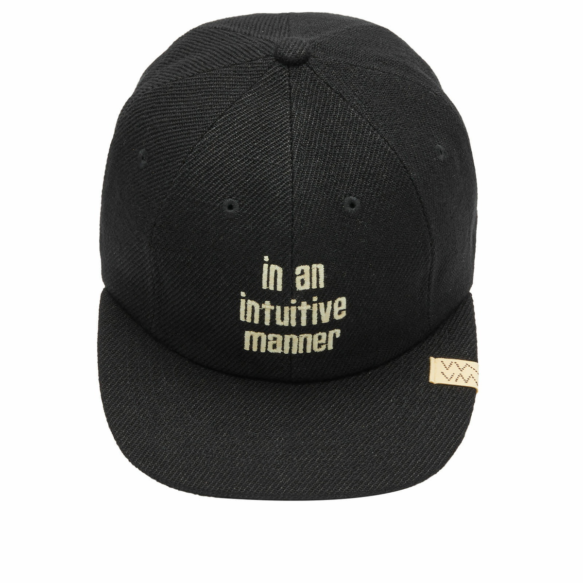Visvim Men's Excelsior II Cap in Black Visvim