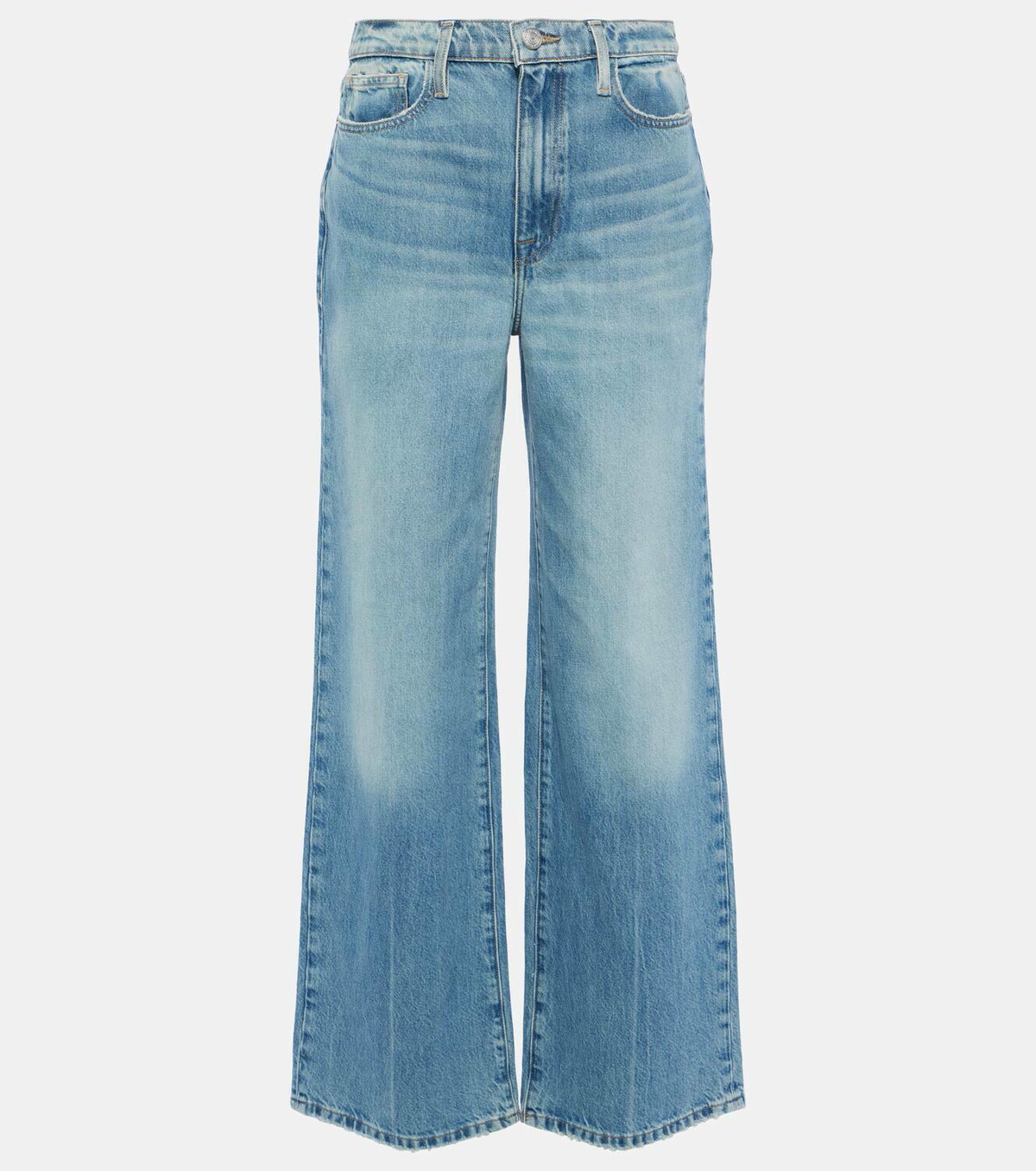 Frame Le Jane high-rise wide-leg jeans Frame Denim