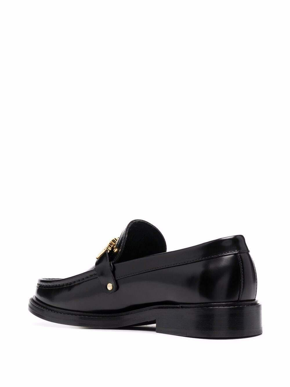 MOSCHINO - Leather Moccasin Moschino