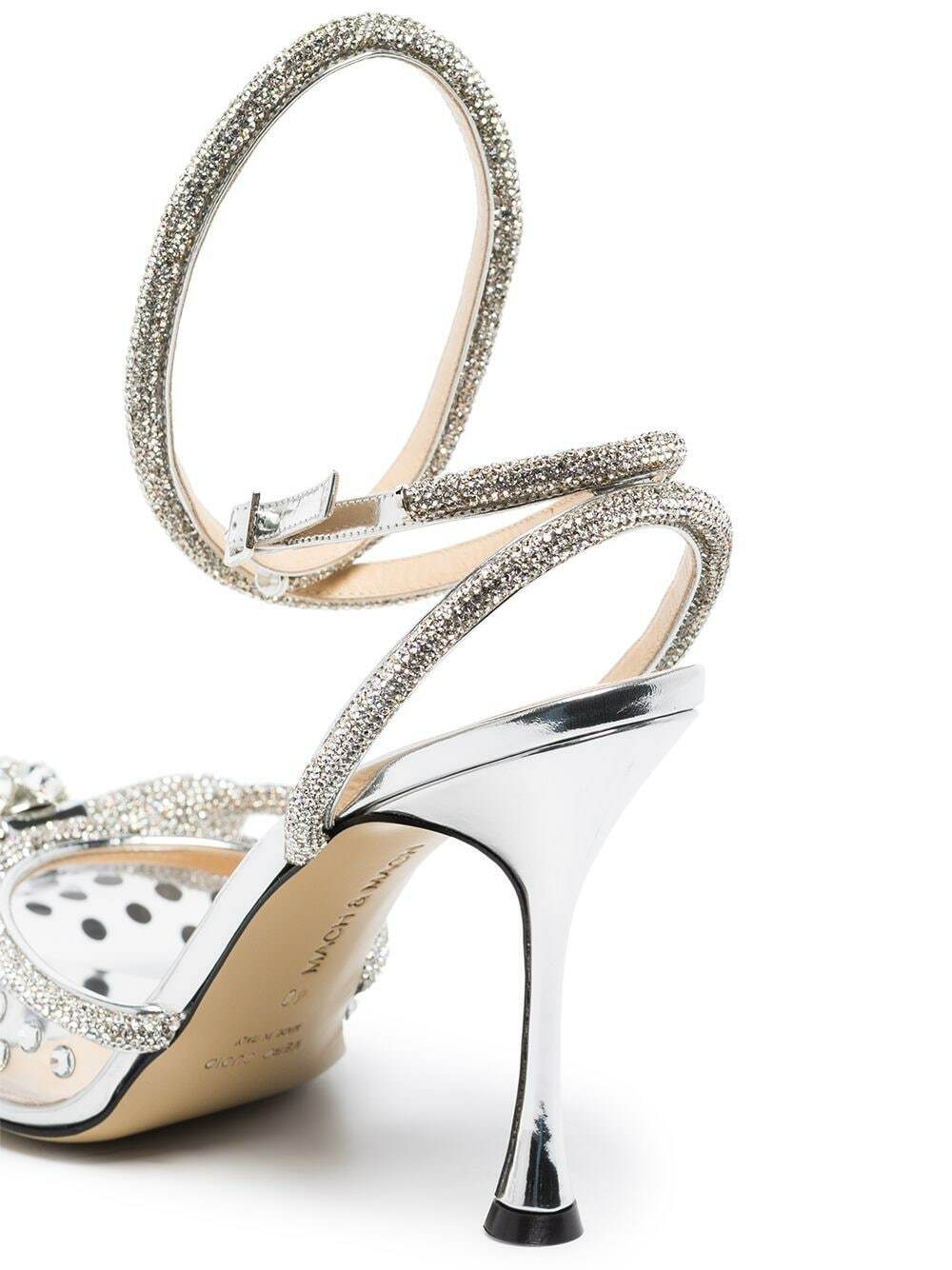 MACH & MACH - Double Bow Pvc High Heel Pumps MACH & MACH