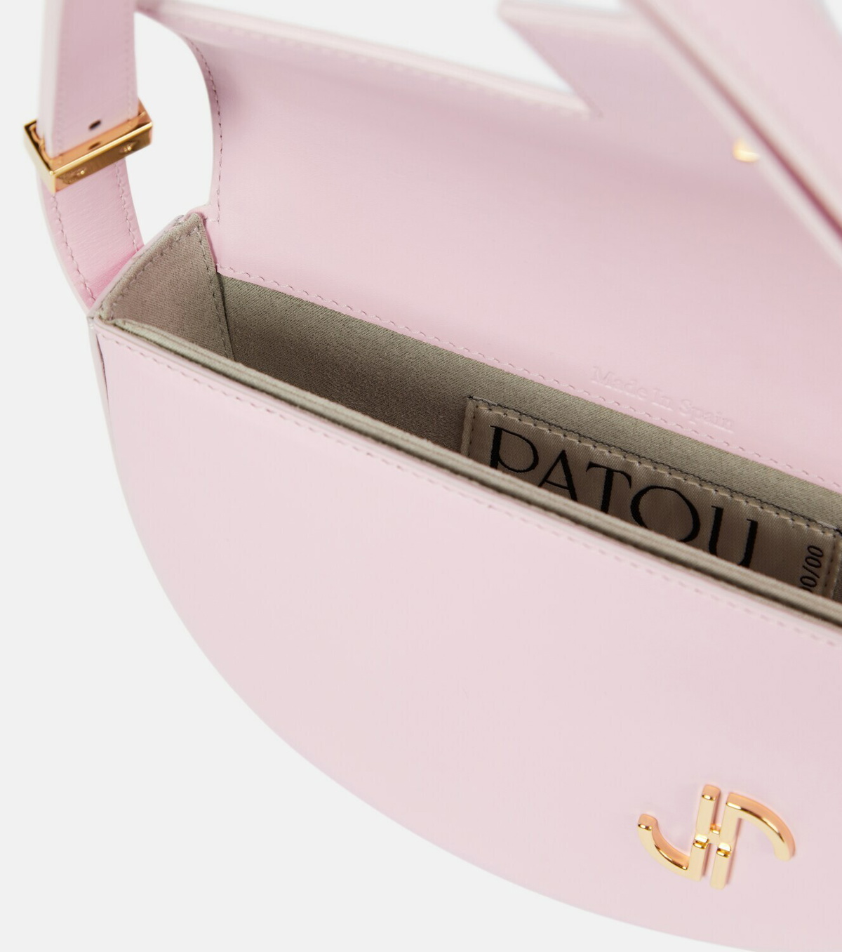 Patou Le Petit Patou Small leather shoulder bag Patou