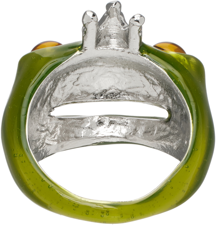 Collina Strada Green Frog Prince Ring Collina Strada
