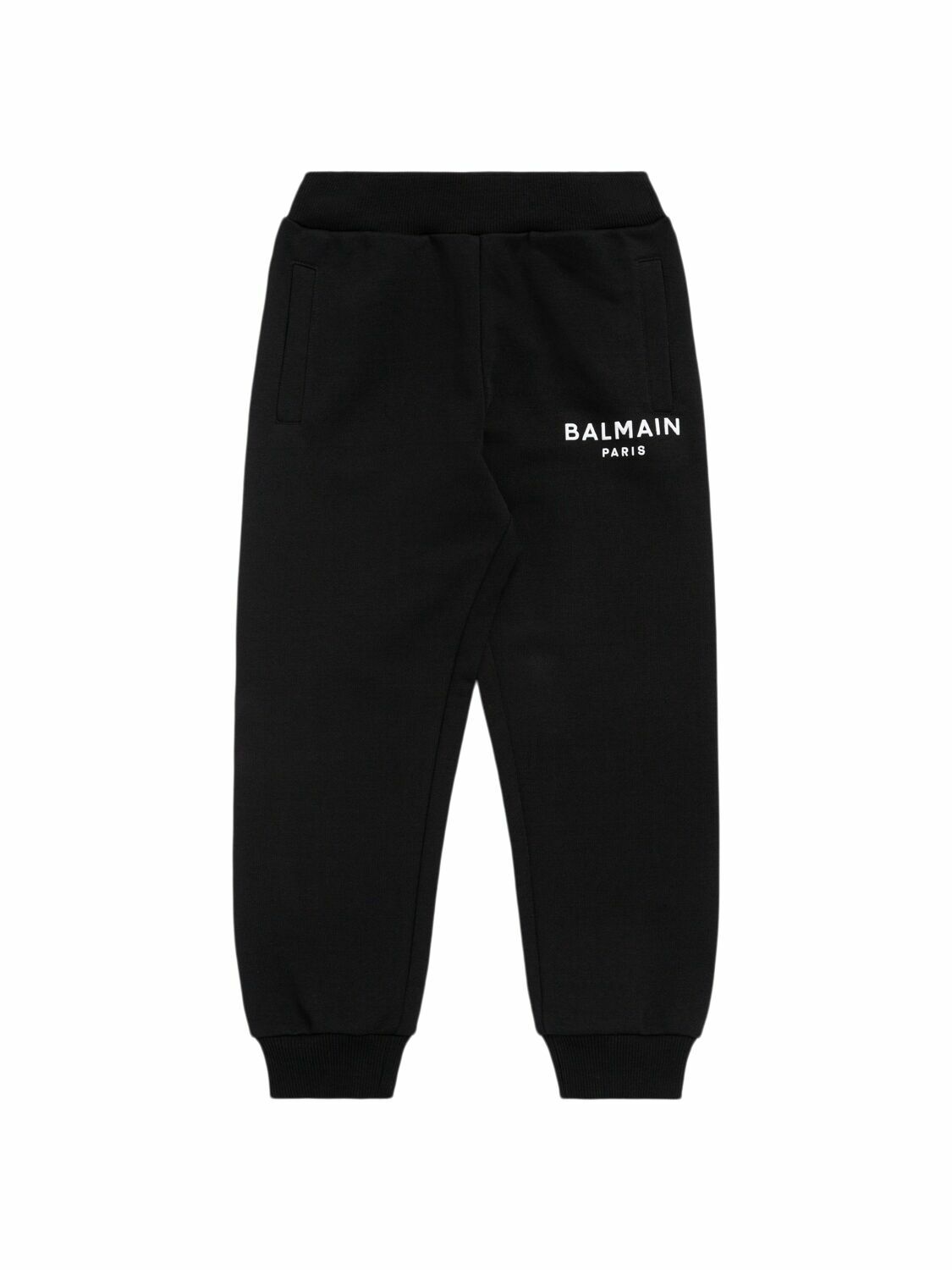 BALMAIN Cotton Sweatpants with logo Balmain