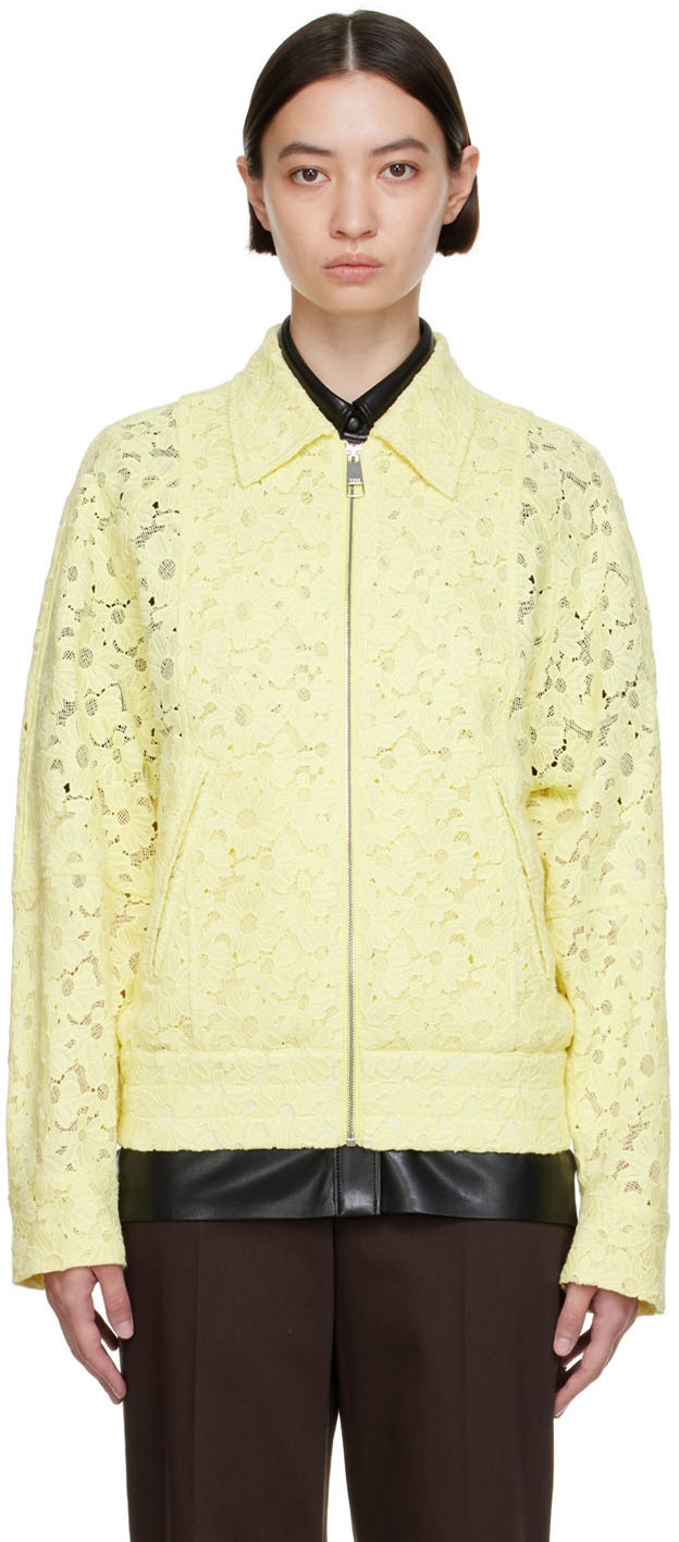 Boss Yellow Jamiella Jacket BOSS