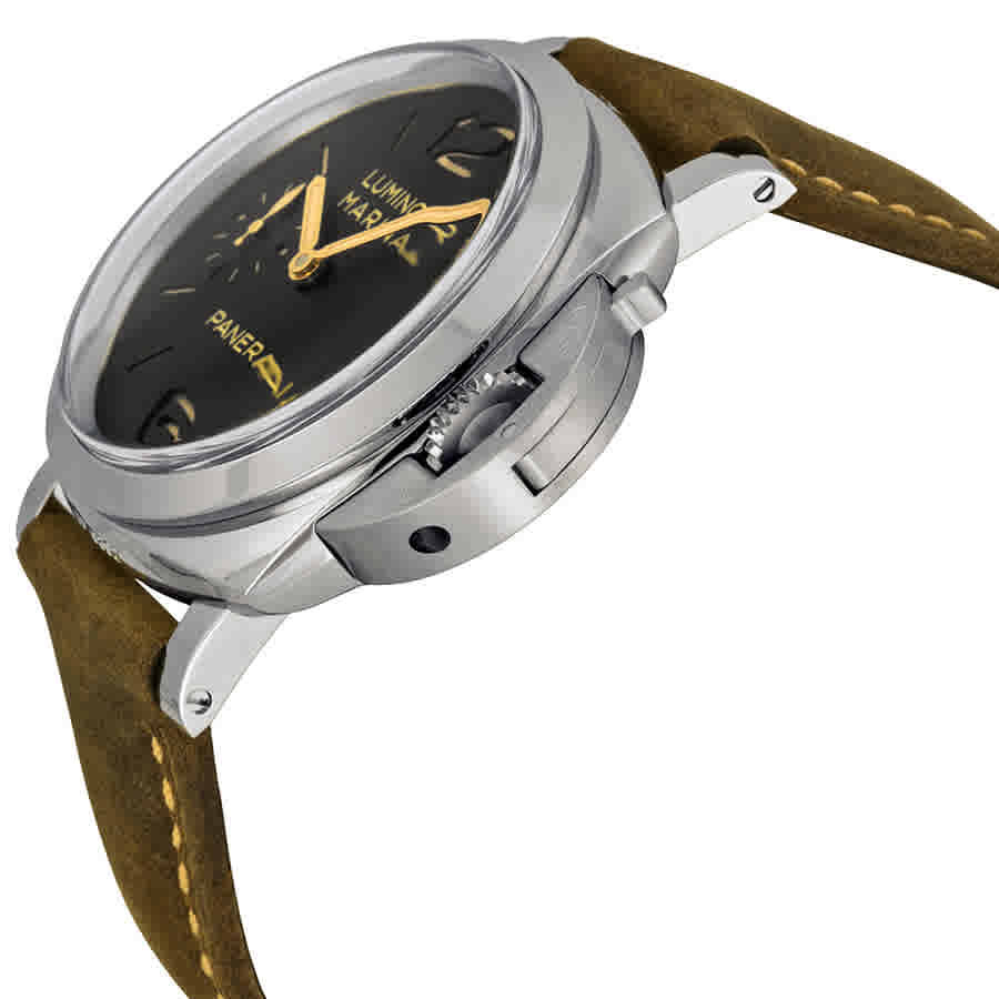Panerai Luminor Marina 1950 3 Day Black Dial Mens Watch PAM00422 Panerai