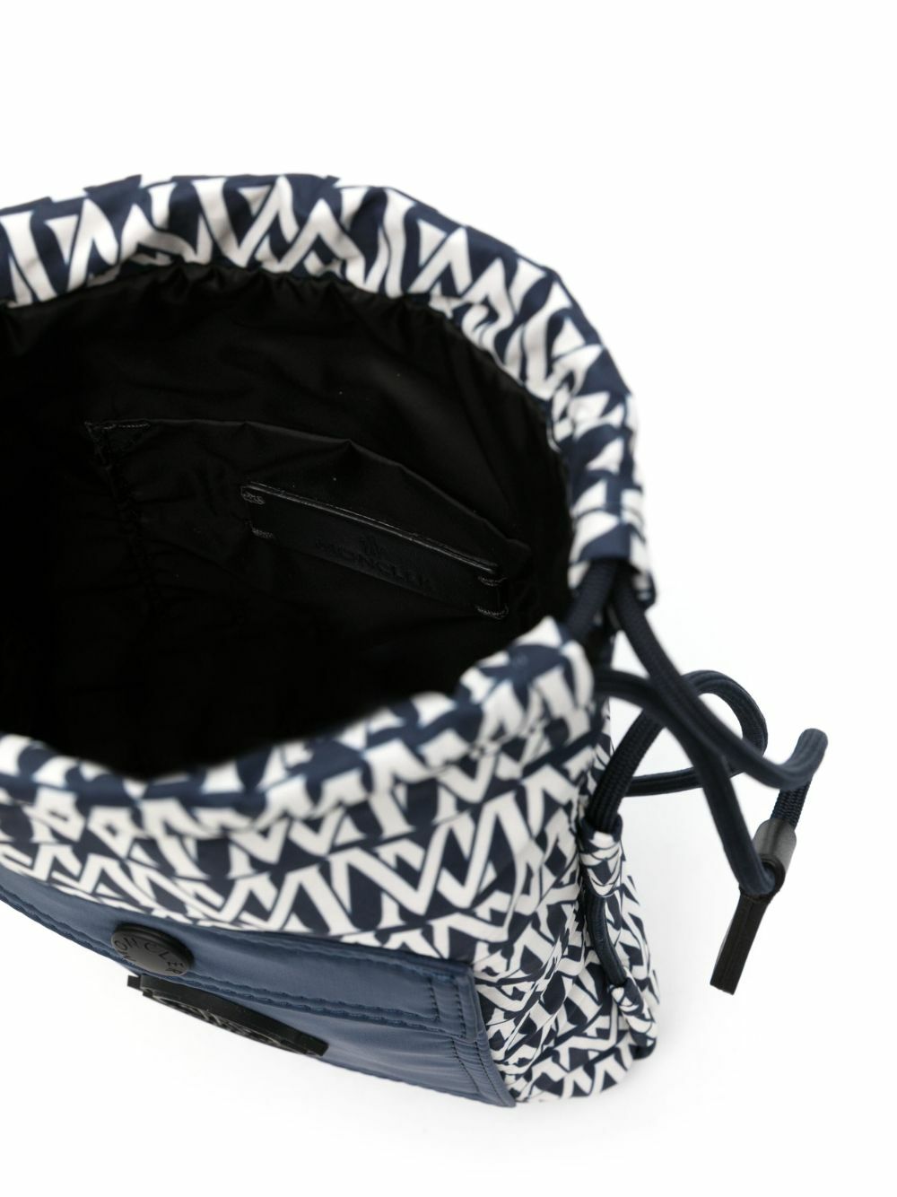 Moncler Blue Makaio Monogram Messenger Bag Moncler