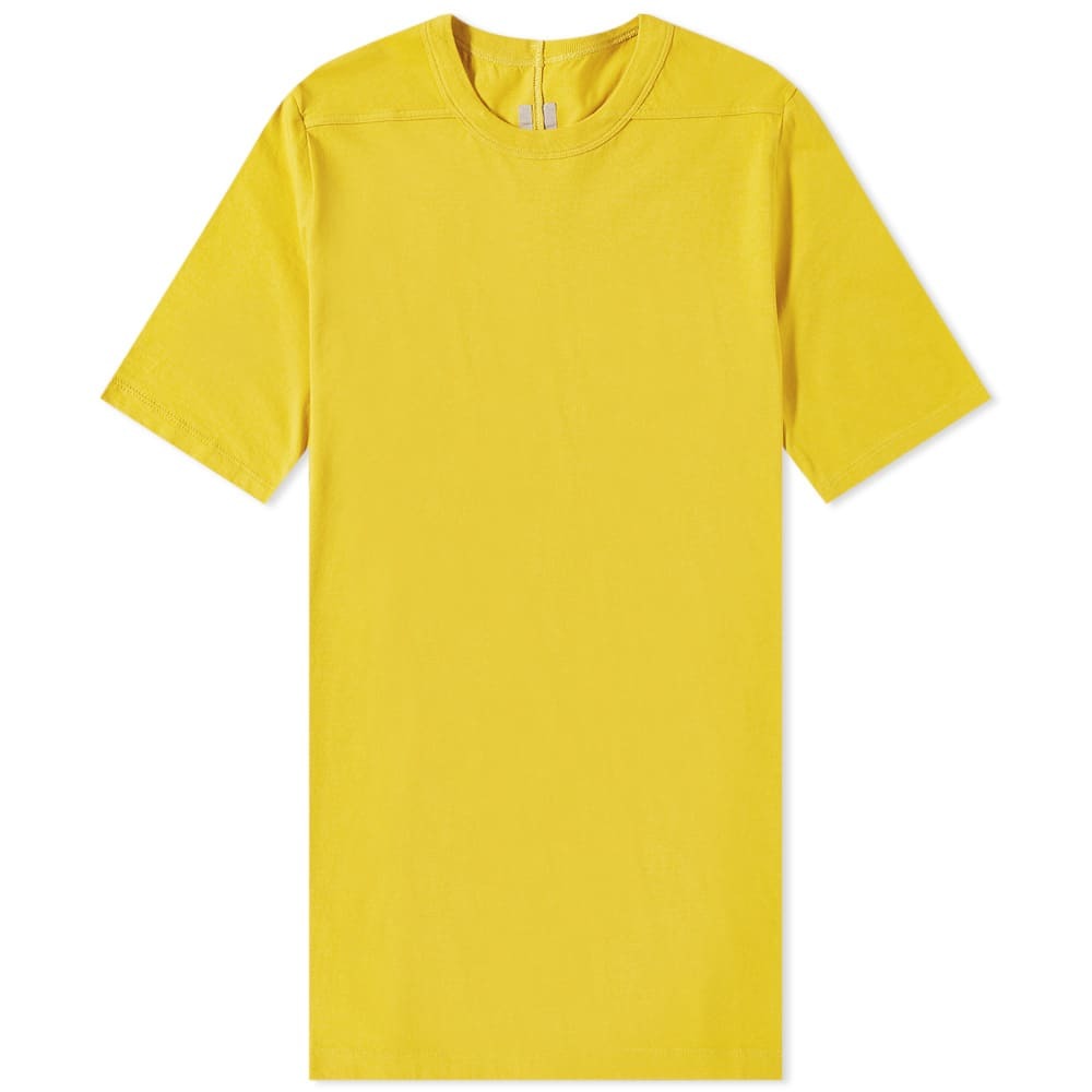 Rick Owens Men's Level T-Shirt in Lemon Rick Owens