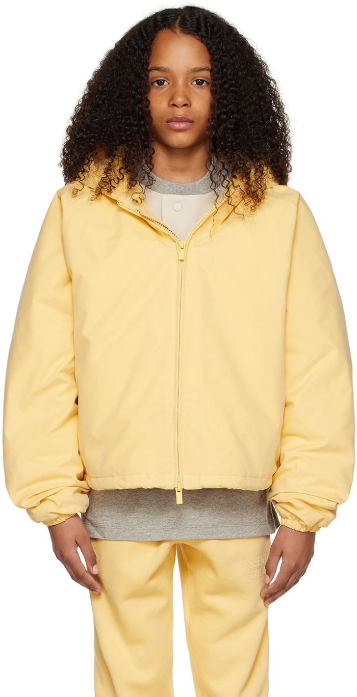 Essentials Kids Yellow Full Zip Jacket Essentials
