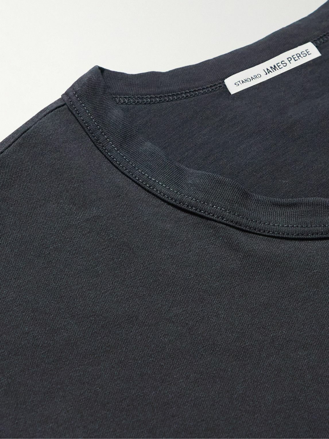 James Perse - Cotton-Jersey T-Shirt - Blue James Perse
