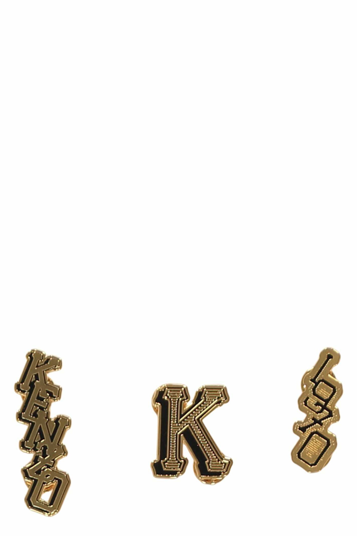 Kenzo Set Of 3 Pins Kenzo
