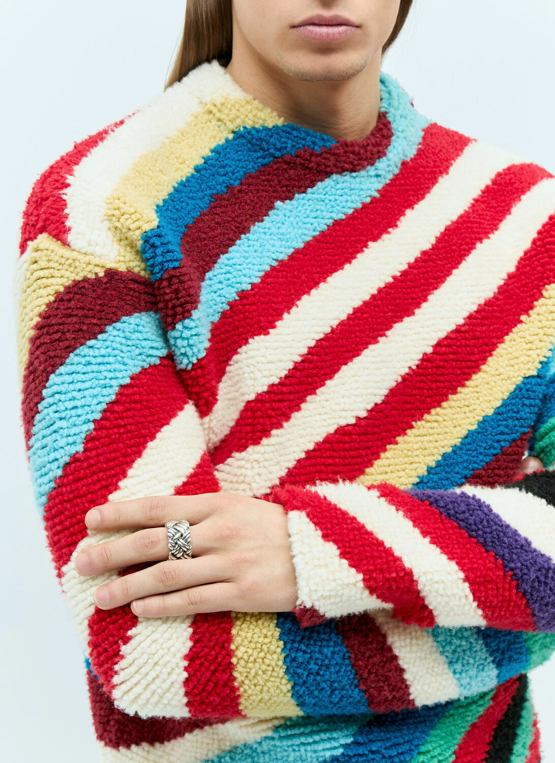 Bottega Veneta Intreccio Ring Bottega Veneta