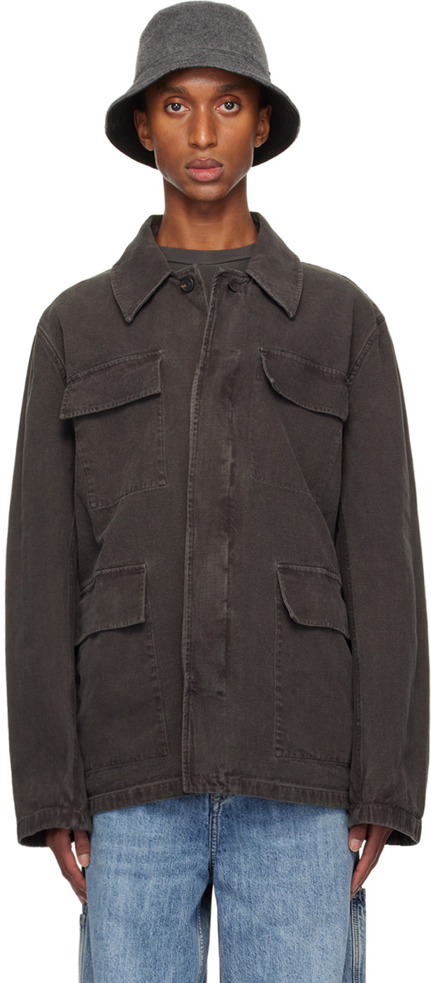 OUR LEGACY Black Uniform Denim Jacket Our Legacy
