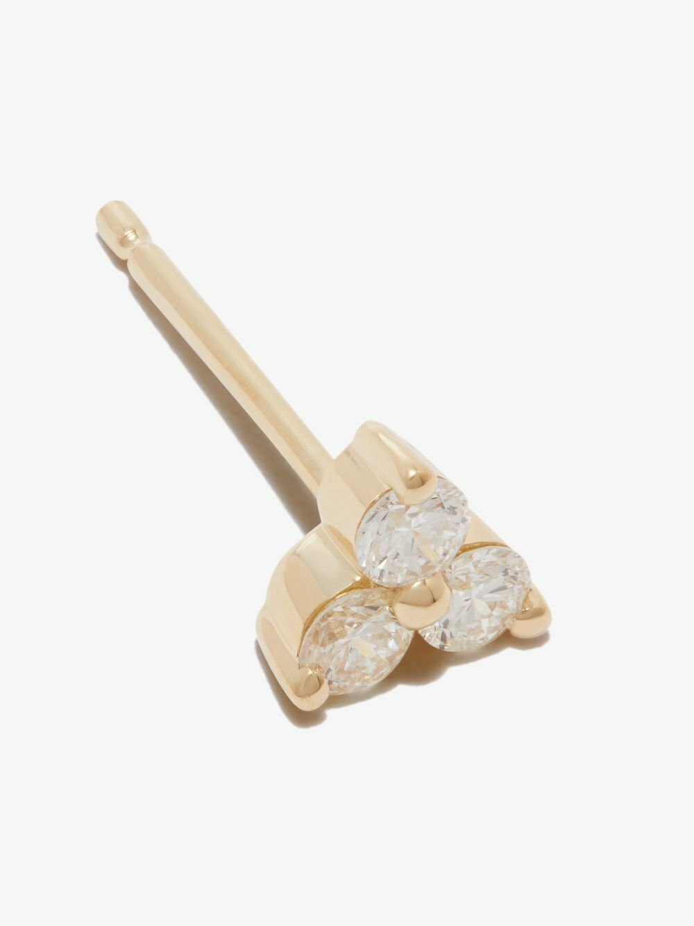 MARIA TASH 18K Yellow Gold Trinity Diamond Earring Maria Tash