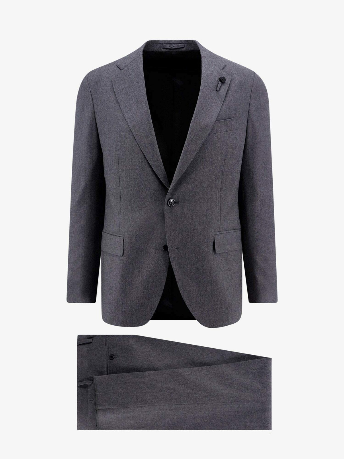 Lardini Suit Grey Mens Lardini
