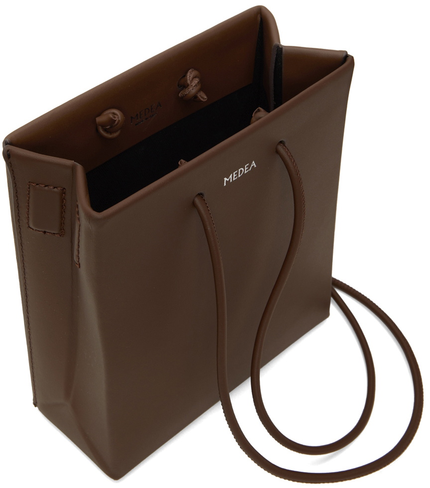 Medea Brown Long Strap Prima Bag Medea