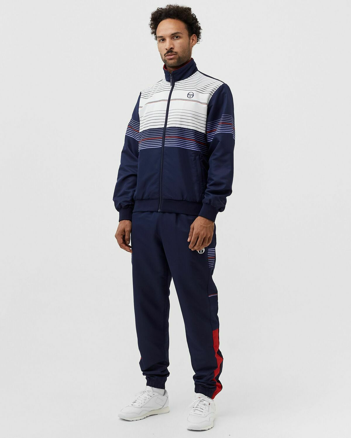Sergio Tacchini Spaghetti Tracksuit Blue Tracksuit Sets Sergio Tacchini