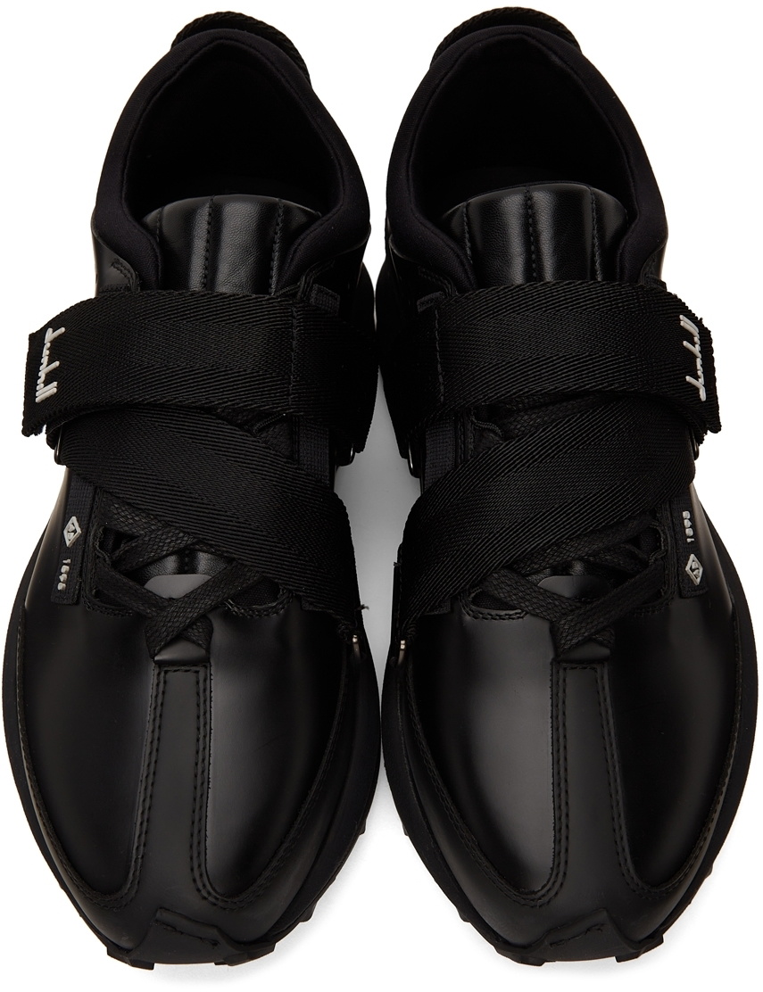 Dunhill Black Aerial Strap Runner Sneakers Dunhill