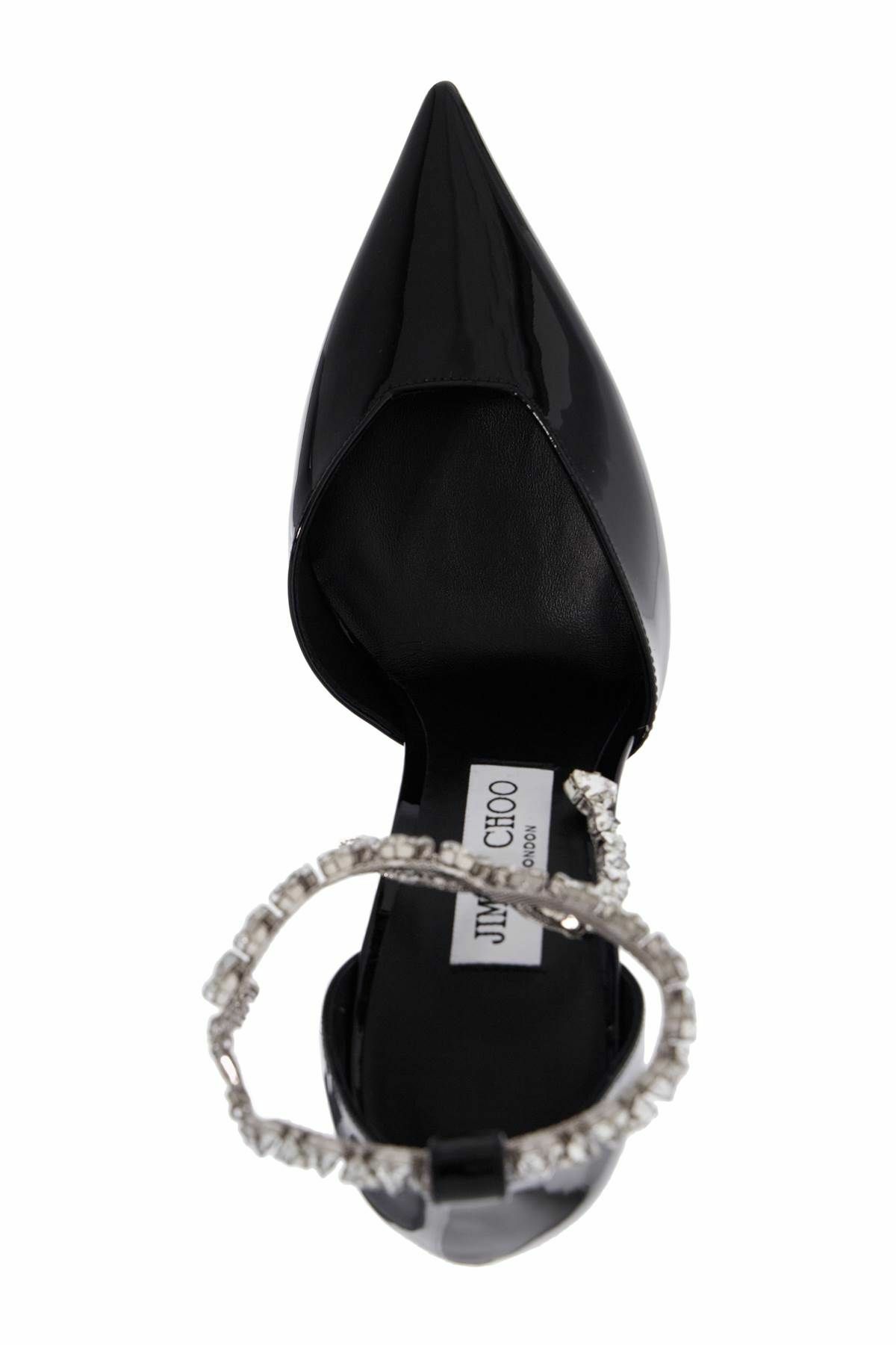 JIMMY CHOO stevie 100 patent leather Black Jimmy Choo