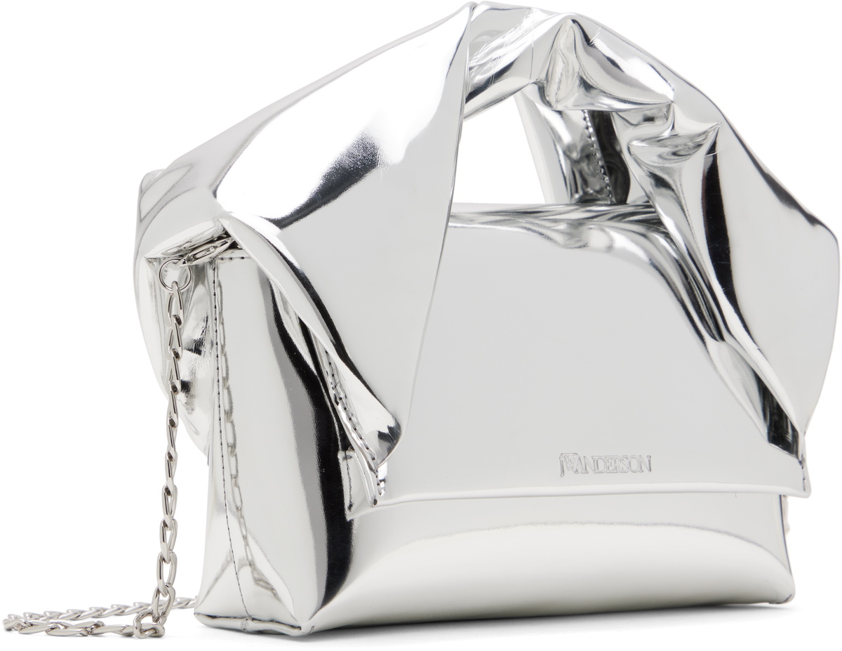 JW Anderson Silver Small Twister Bag JW Anderson