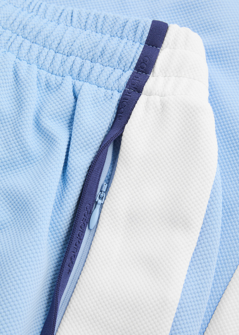 Casablanca Striped Jersey-mesh Track Pants Blue Casablanca