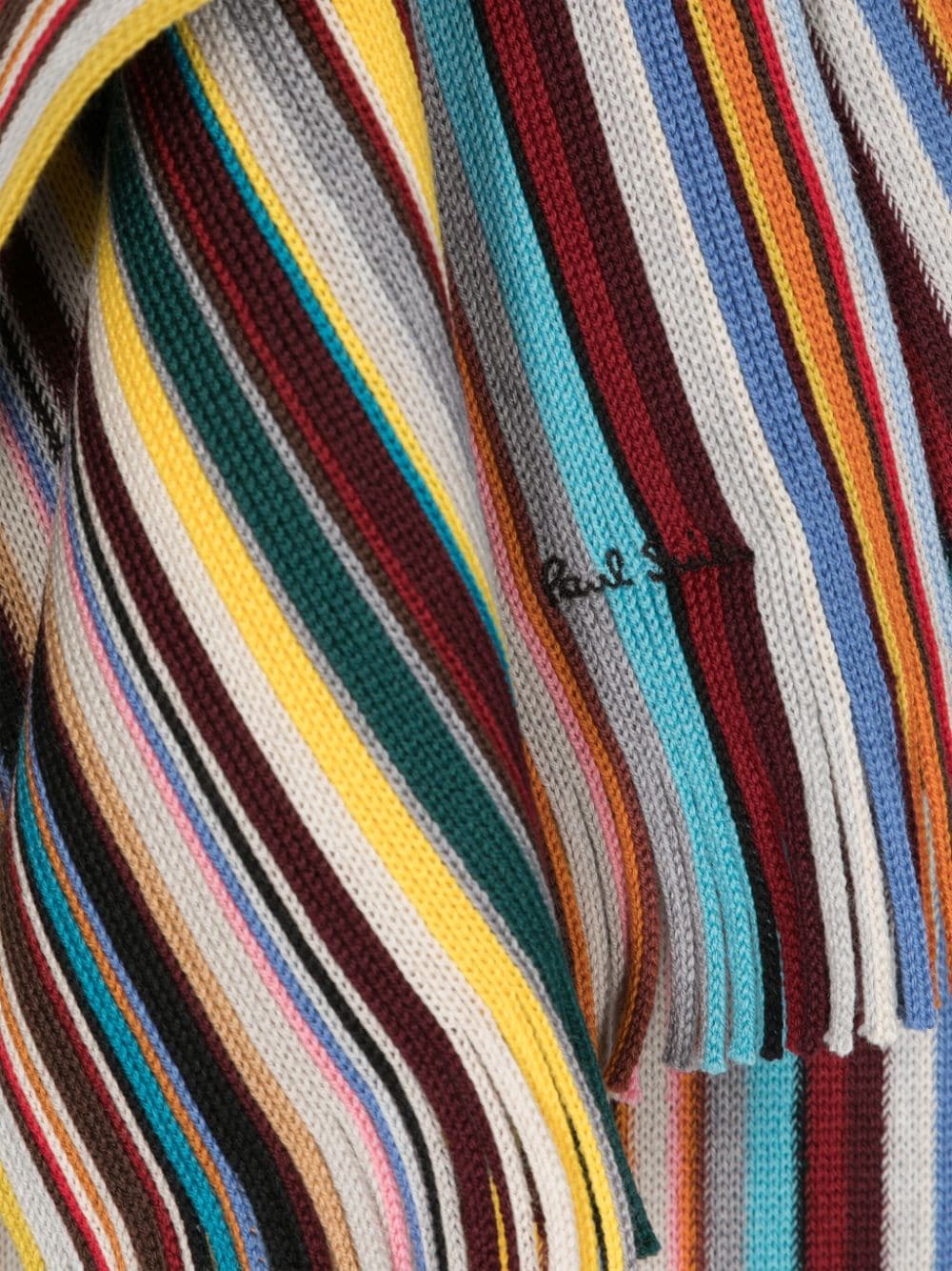 PAUL SMITH - Signature Stripe Wool Scarf Paul Smith