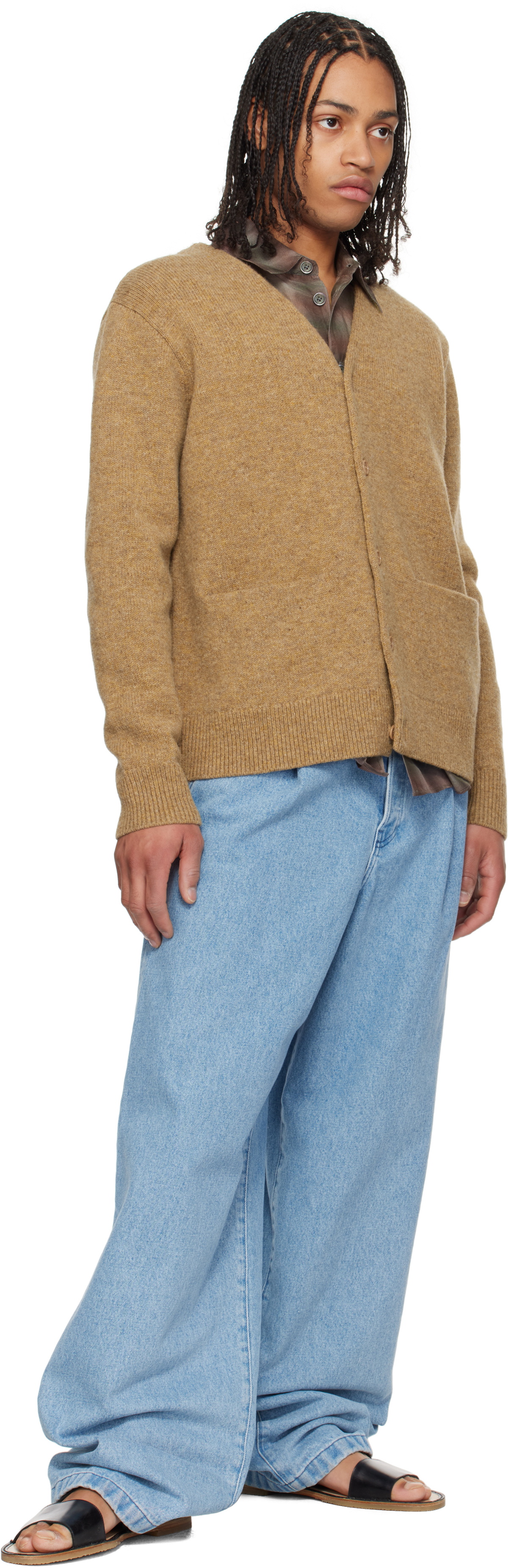 HEREU Black Aloc Sandals HEREU