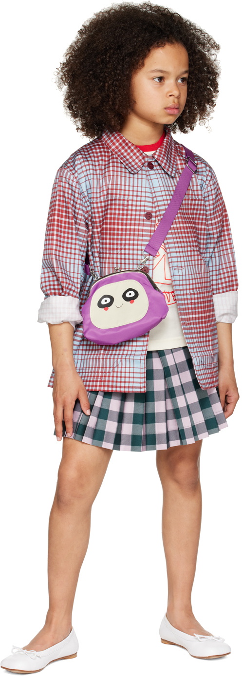 Charles Jeffrey LOVERBOY SSENSE Exclusive Kids Purple Blim Bag Charles ...