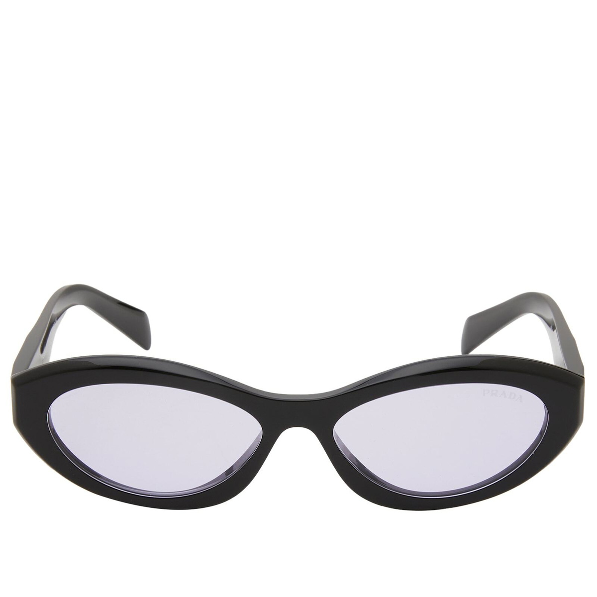 Prada Eyewear Women's 26ZS Sunglasses in Black/Violet Prada