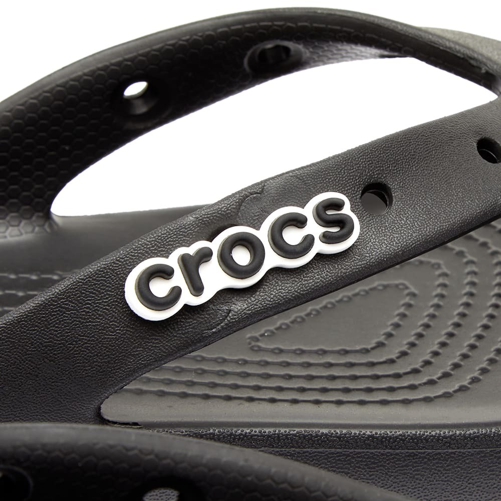 Crocs Women's Classic Platform Flip W in Black Crocs