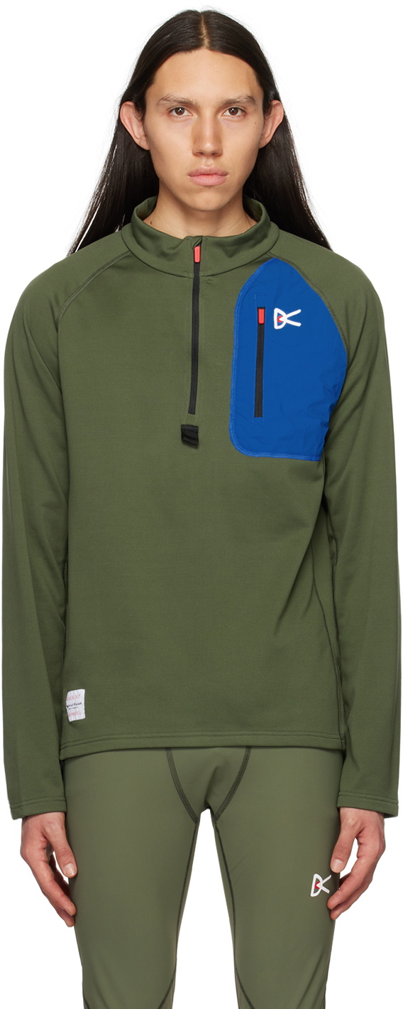 District Vision Green Luca Sweatshirt District Vision