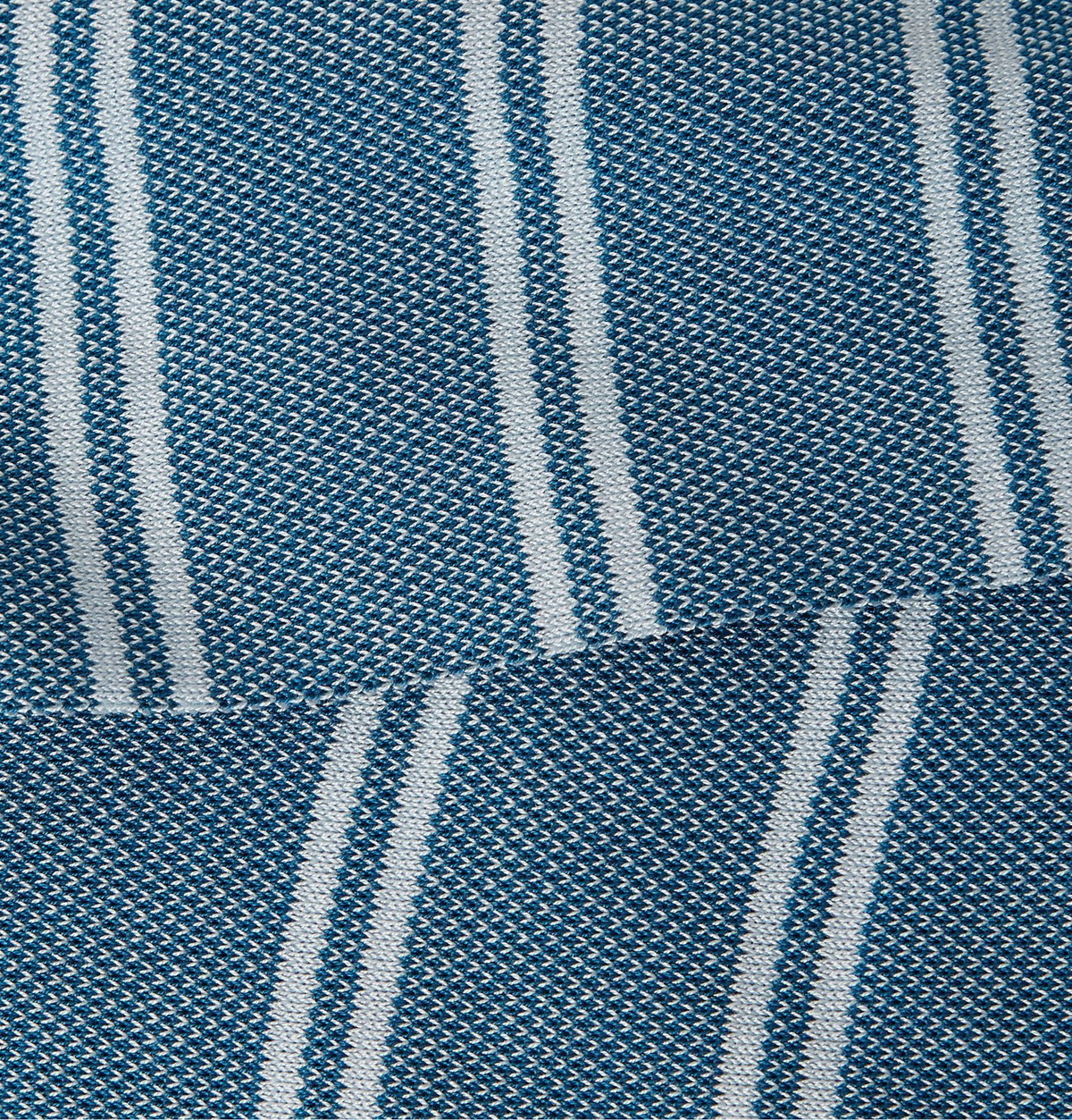 Pantherella - Beech Striped Fil d'Ecosse Cotton-Blend Socks - Blue ...