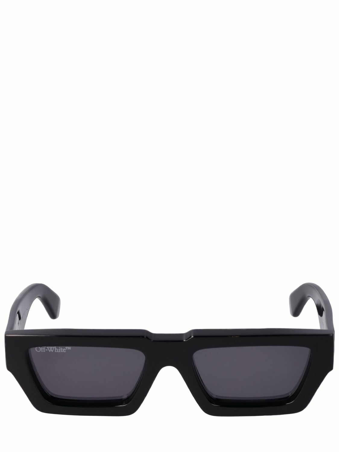 OFF-WHITE - Manchester Squared Acetate Sunglasses Off-White