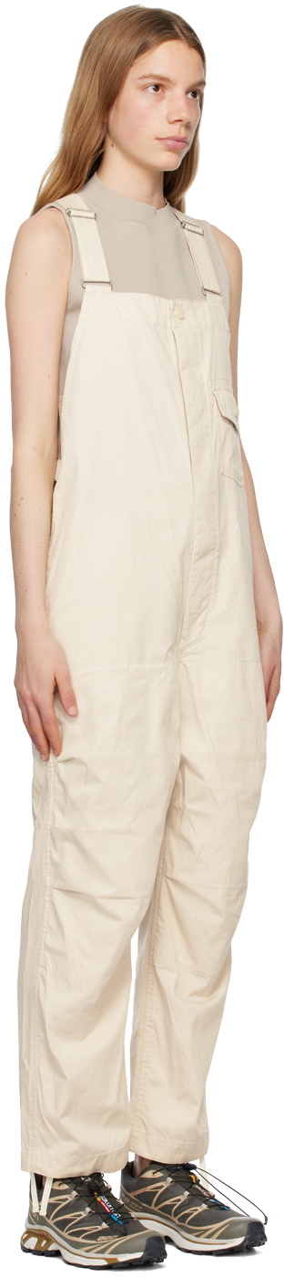 Snow Peak Beige Takibi Overalls Snow Peak