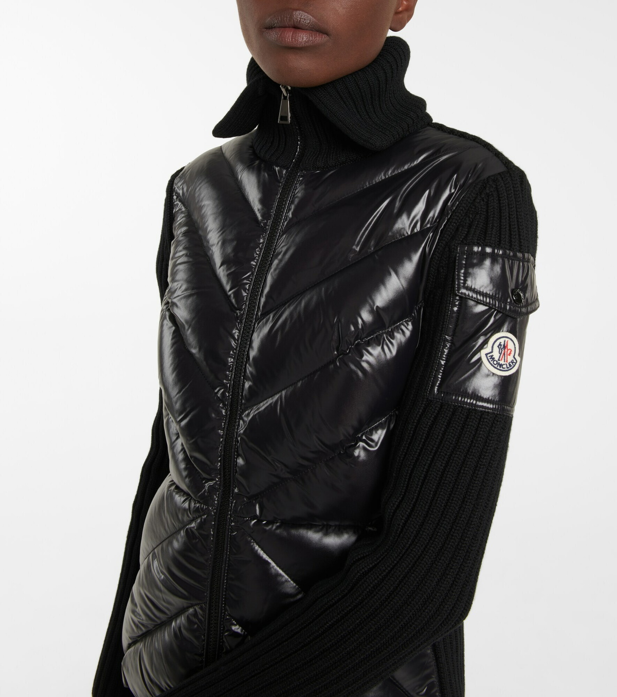Moncler - Wool and down jacket Moncler
